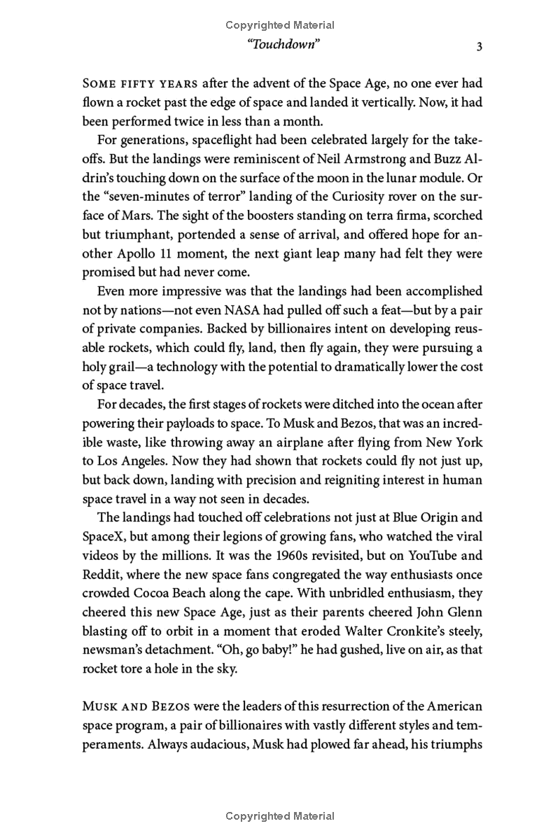 The Space Barons: Elon Musk, Jeff Bezos, And The Quest To Colonize The ...