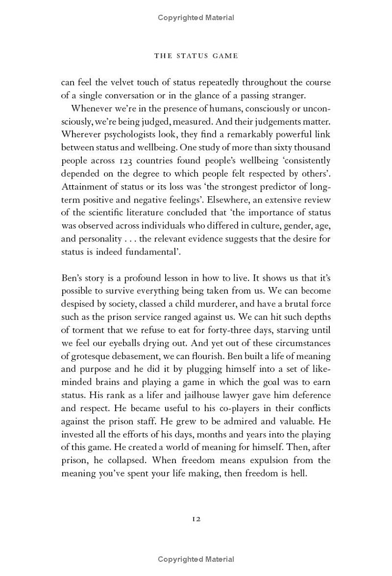 The Status Game: On Human Life And How To Play It - FAHASA.COM