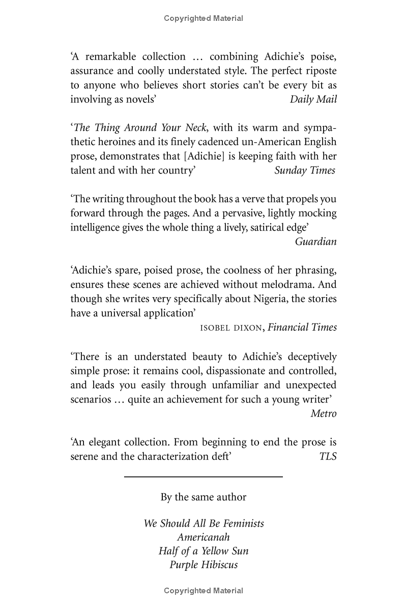 The Thing Around Your Neck