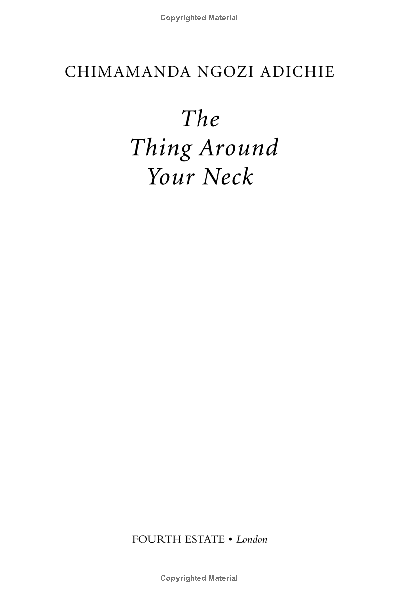 The Thing Around Your Neck