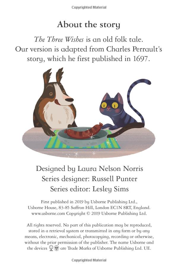 Usborne First Reading - Level 4: The Three Wishes