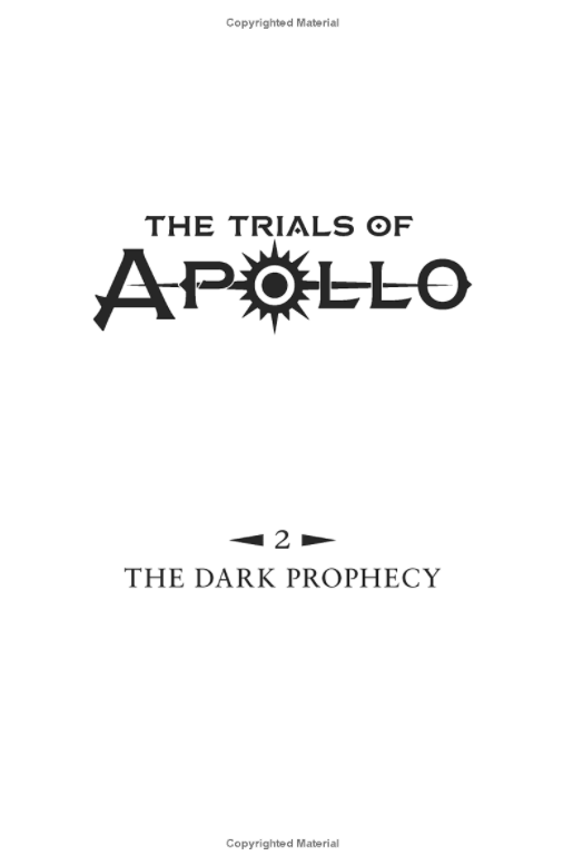 The Trials Of Apollo Book 2: The Dark Prophecy - FAHASA.COM