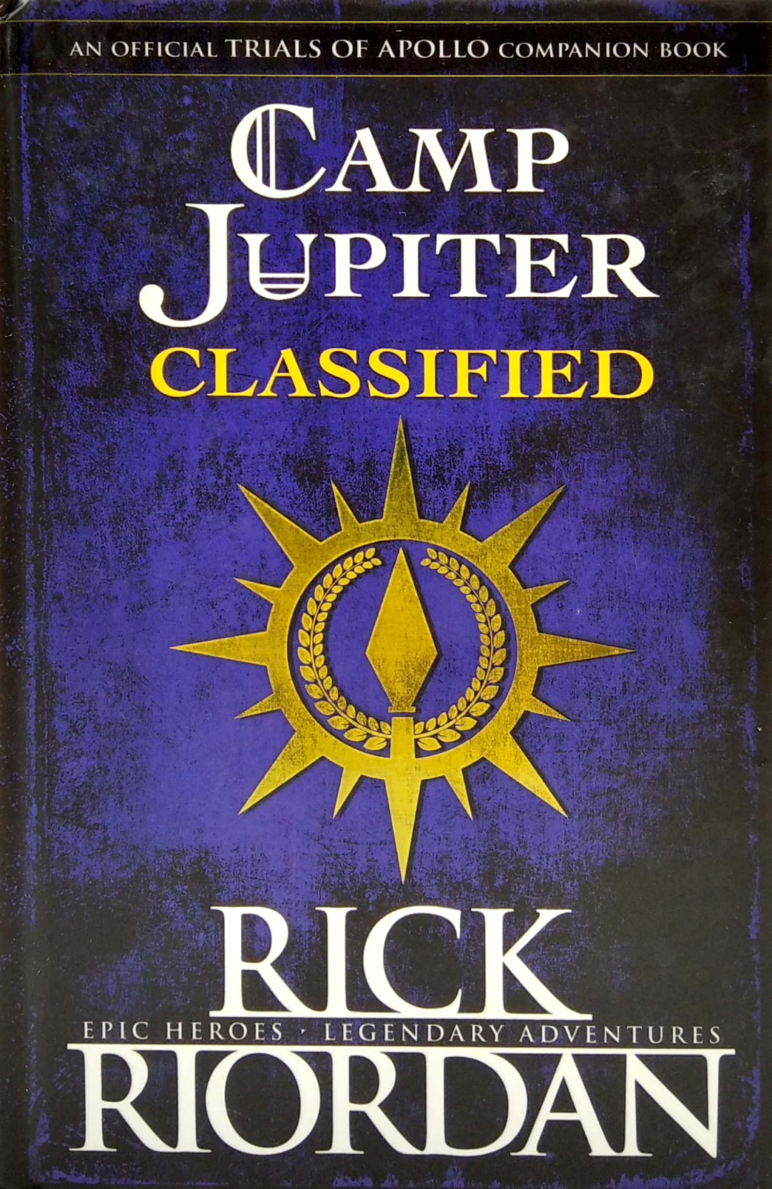 The Trials Of Apollo: Camp Jupiter Classified: A Probatio's Journal ...
