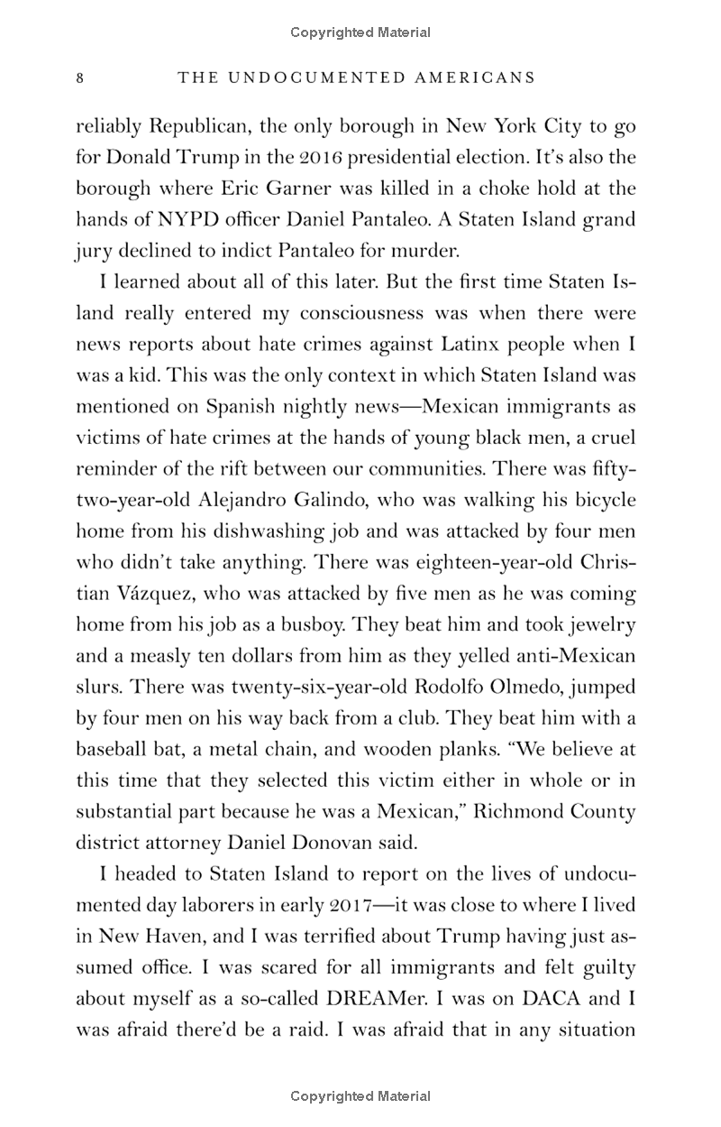 The Undocumented Americans - FAHASA.COM