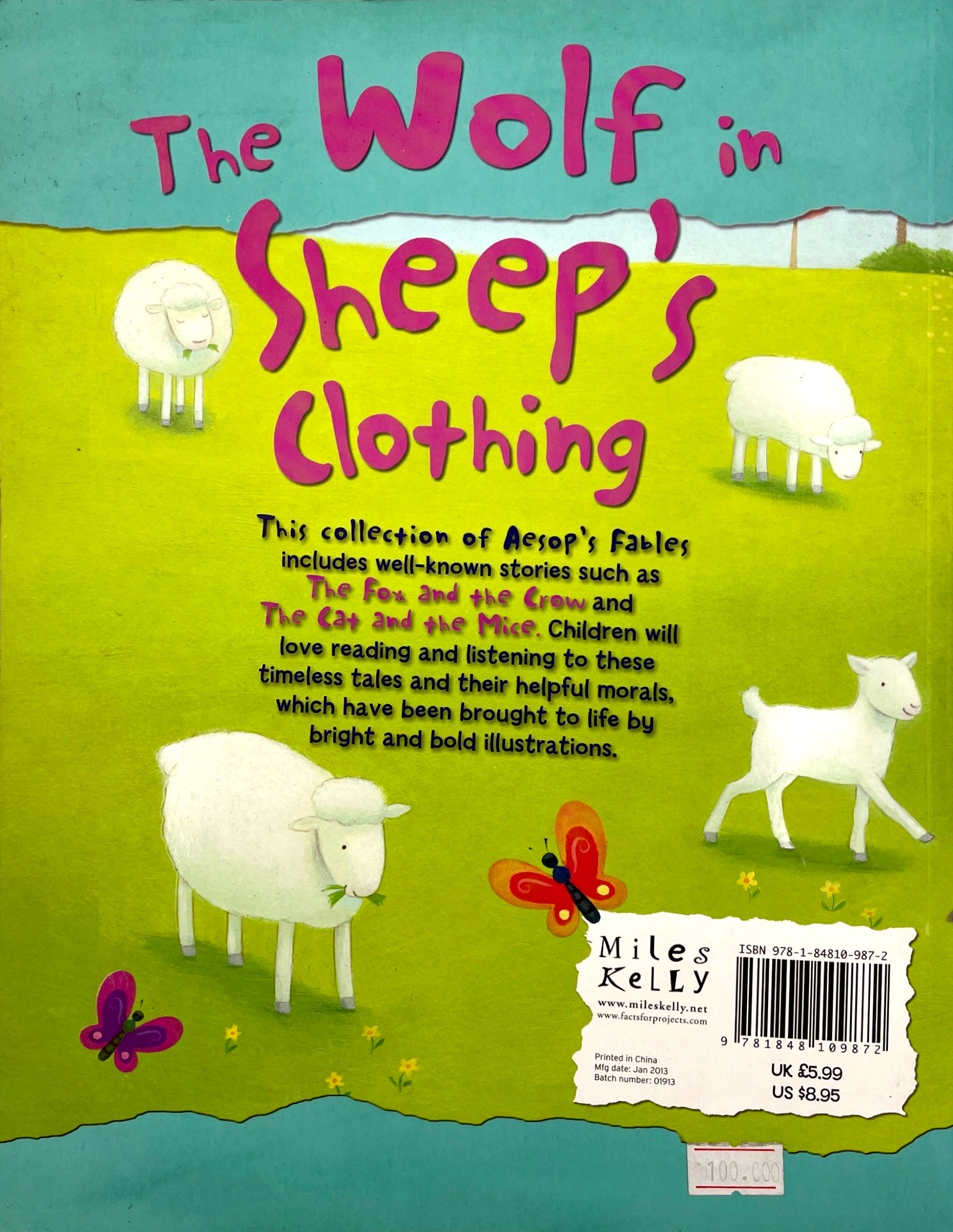 The Wolf in Sheeps Clothing (Aesop's Fables) - FAHASA.COM