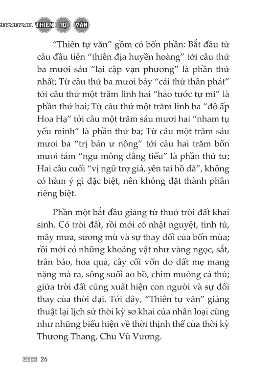 Thiên Tự Văn PDF - Tờ Khai Y Tế