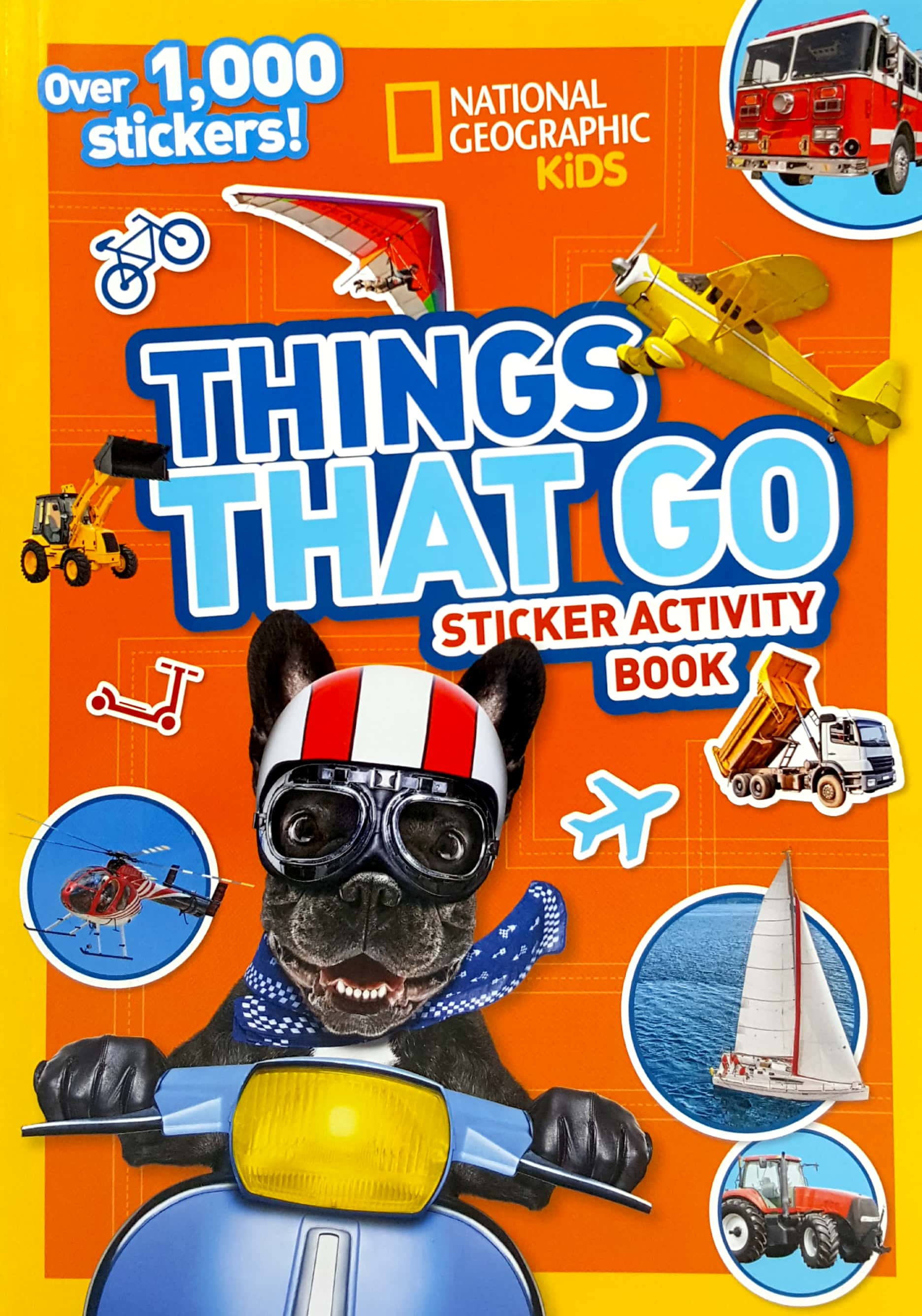 Things That Go Sticker Activity Book: Over 1,000 Stickers!