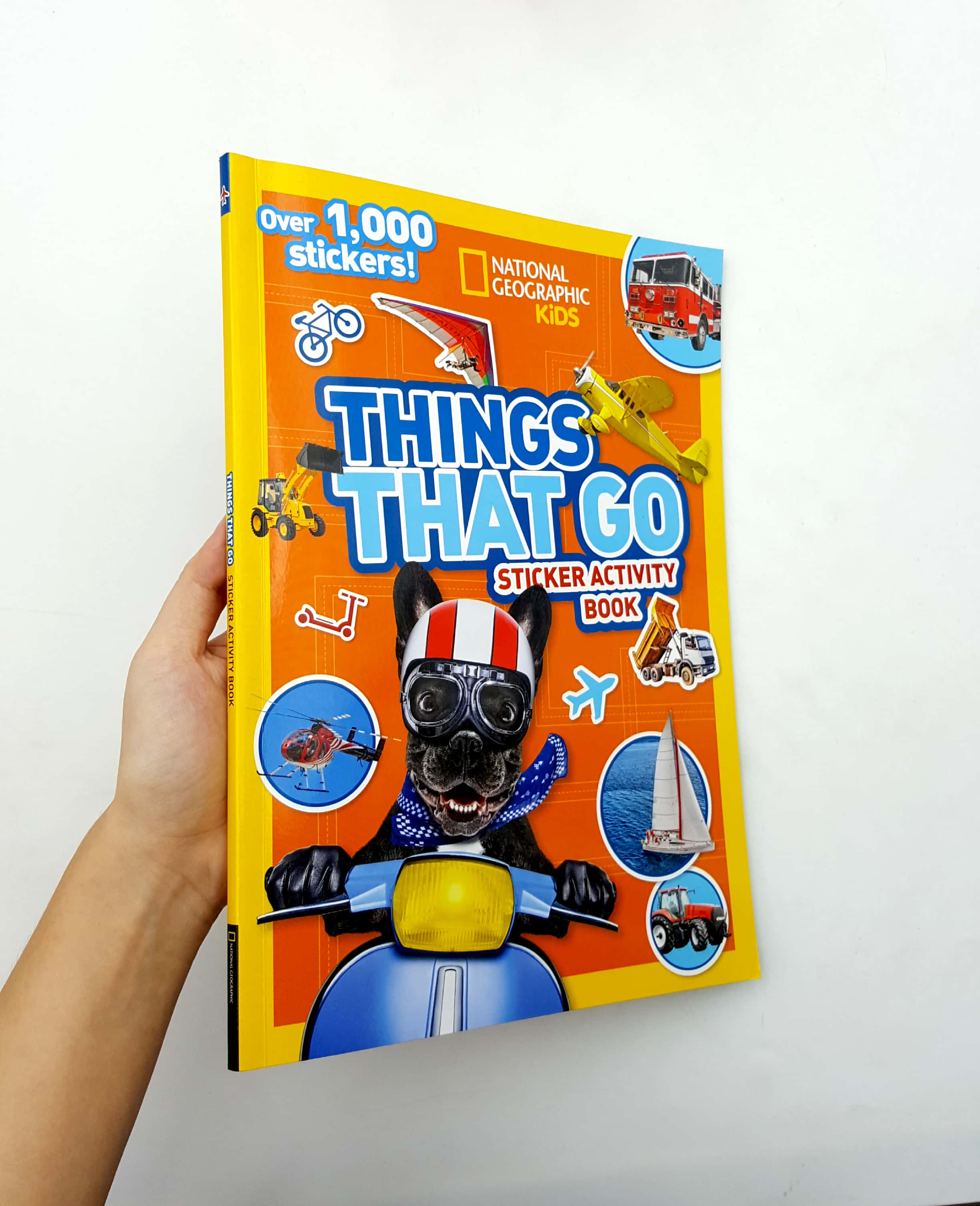 Things That Go Sticker Activity Book: Over 1,000 Stickers!
