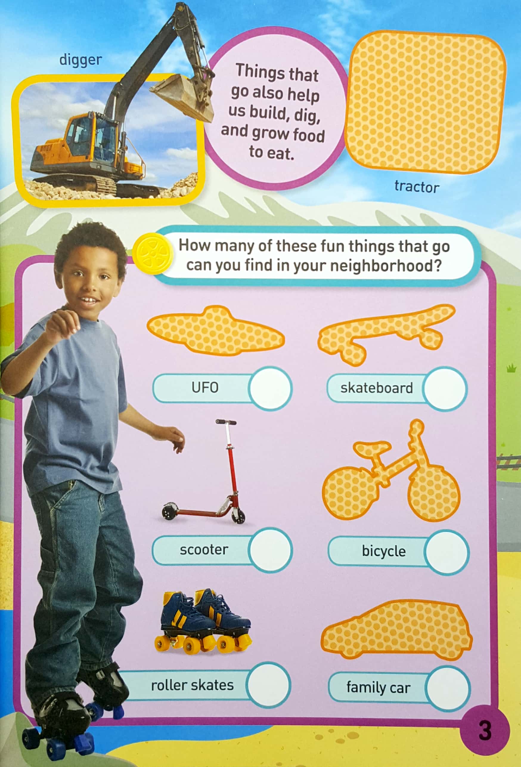 Things That Go Sticker Activity Book: Over 1,000 Stickers!