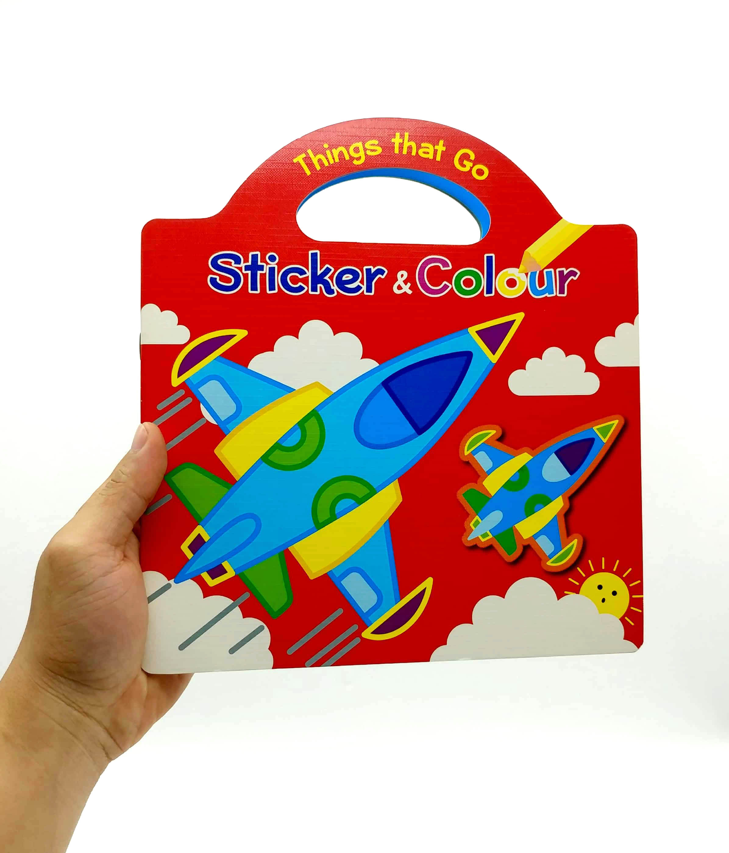 Things That Go Sticker & Colour: Planes And Boat - FAHASA.COM