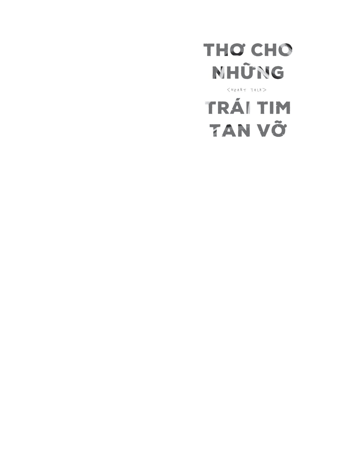 Thơ Cho Những Trái Tim Tan Vỡ PDF - Tờ Khai Y Tế