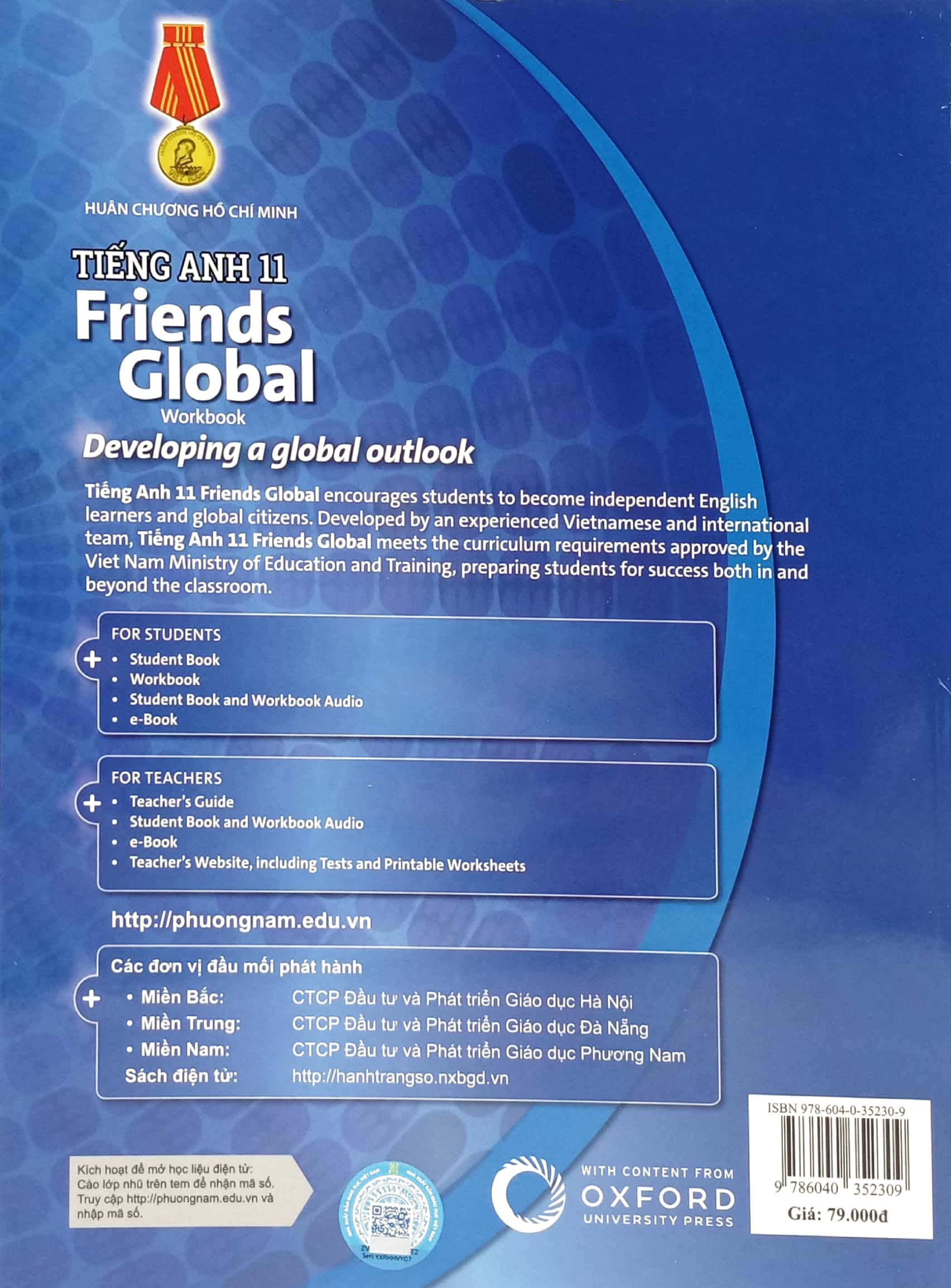 Sách Tiếng Anh 11 Friends Global - Workbook (2023) - FAHASA.COM