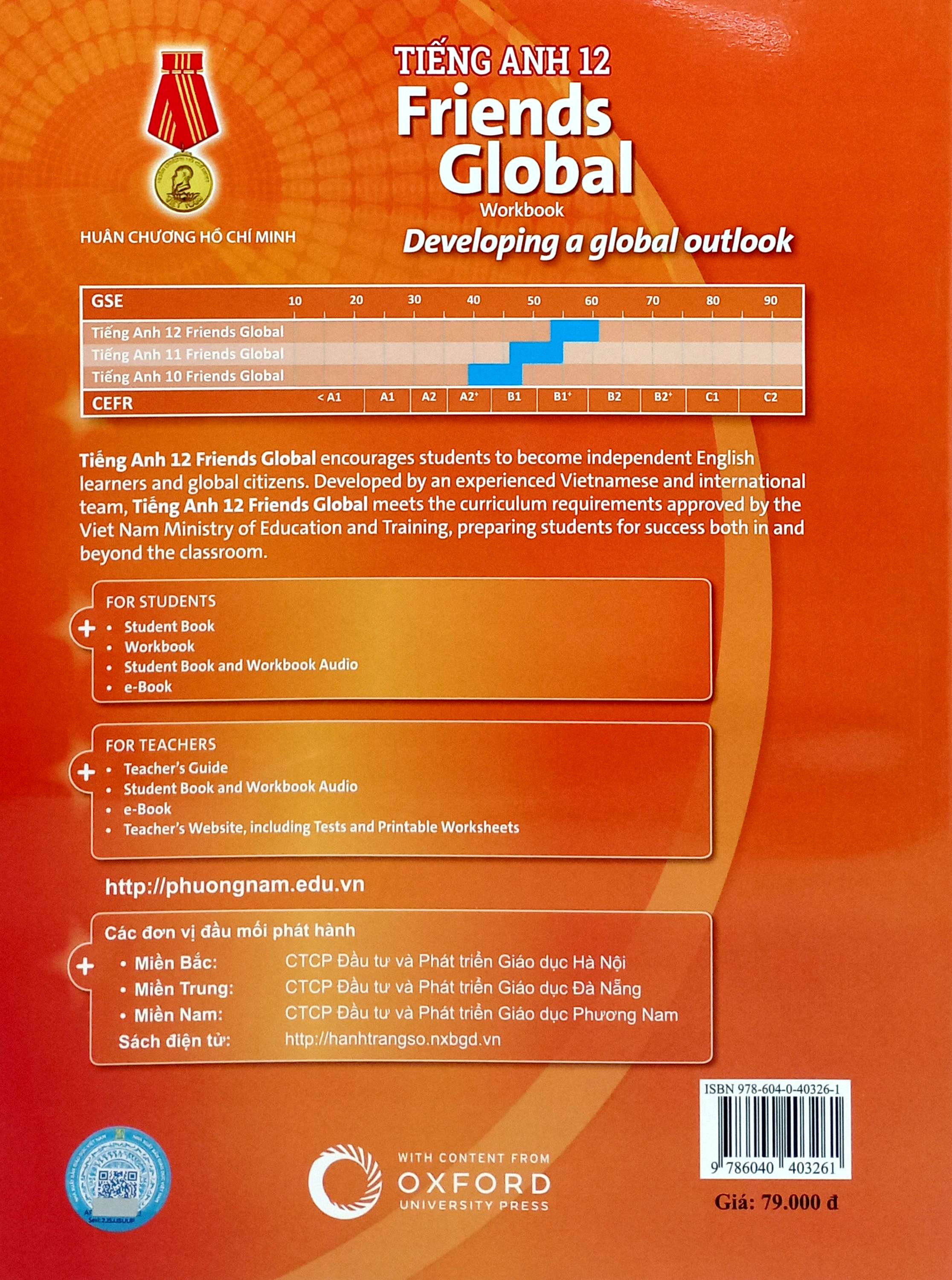 Sách Tiếng Anh 12 Friends Global - Workbook - FAHASA.COM