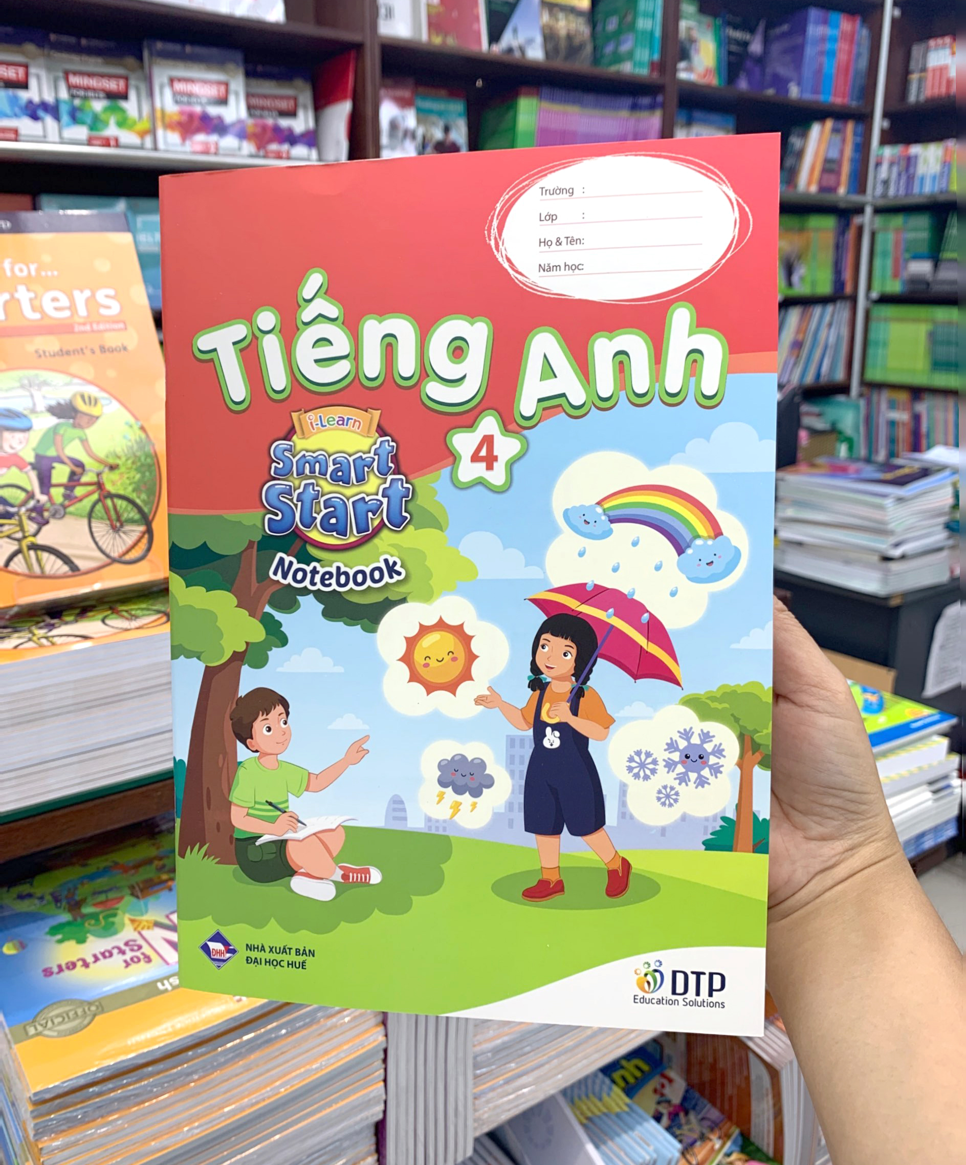 Sách Tiếng Anh 4 i-Learn Smart Start - Notebook - FAHASA.COM