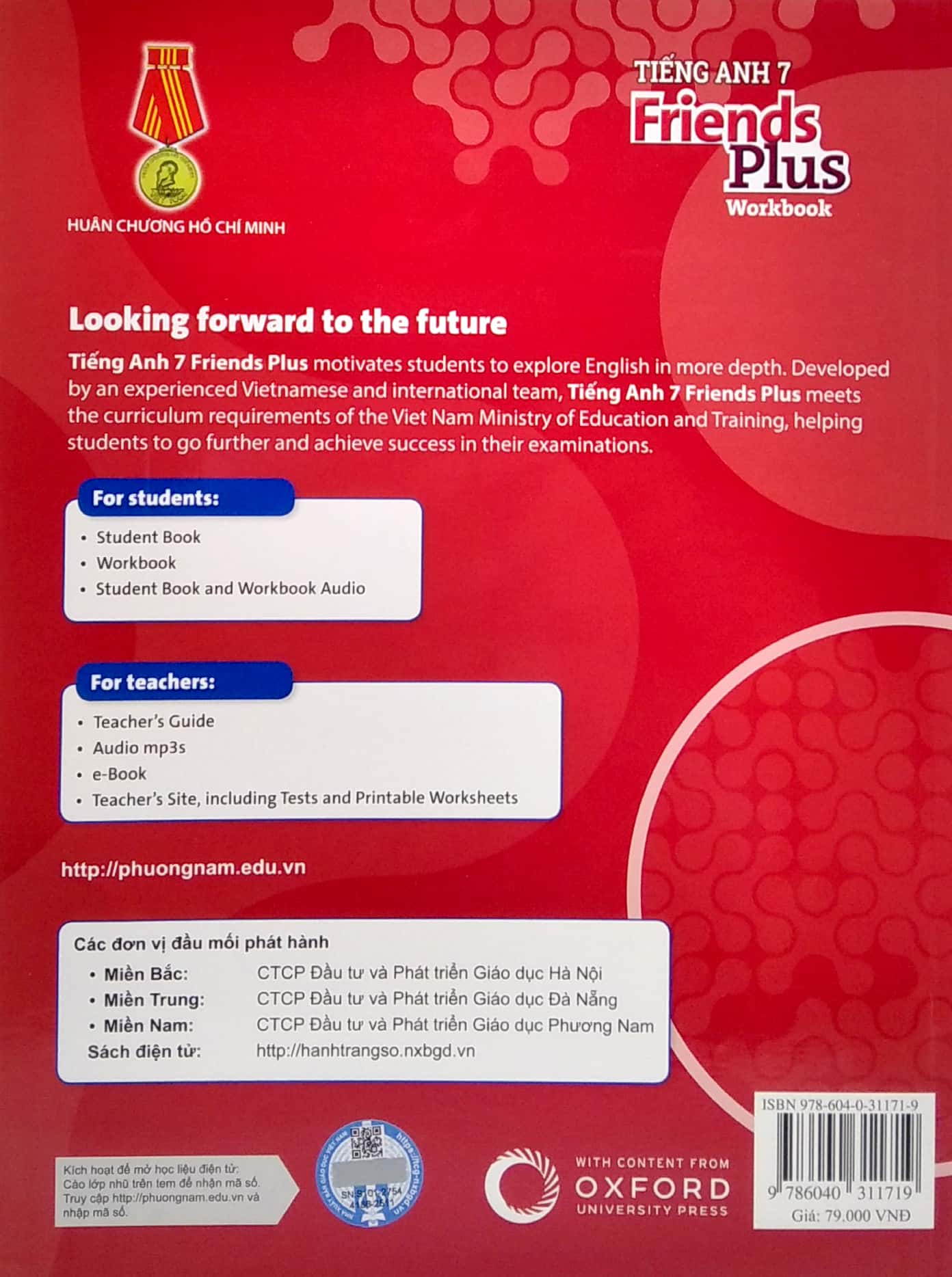 Sách Tiếng Anh 7 Friends Plus - Workbook - FAHASA.COM