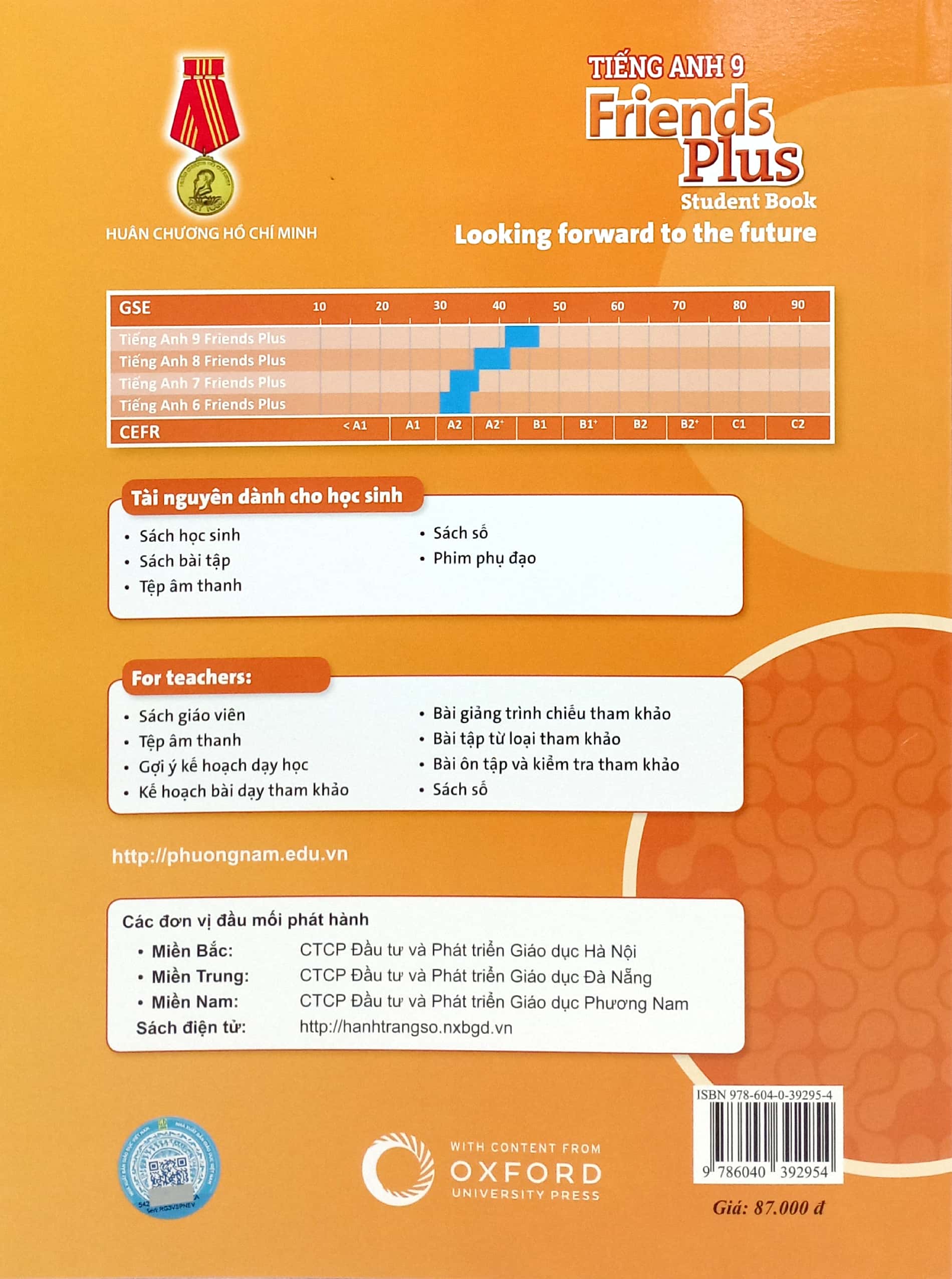 Sách Tiếng Anh 9 Friends Plus - Student Book - FAHASA.COM