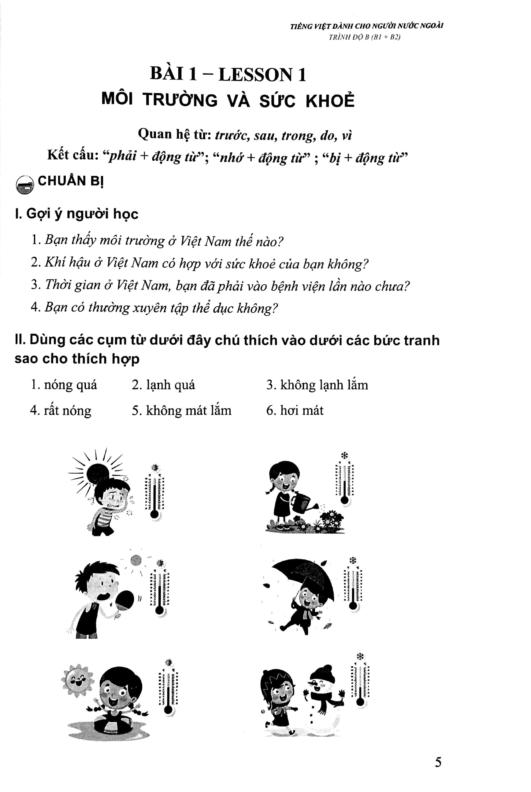 Sách Tiếng Việt Dành Cho Người Nước Ngoài - Trình Độ B1+B2 - FAHASA.COM