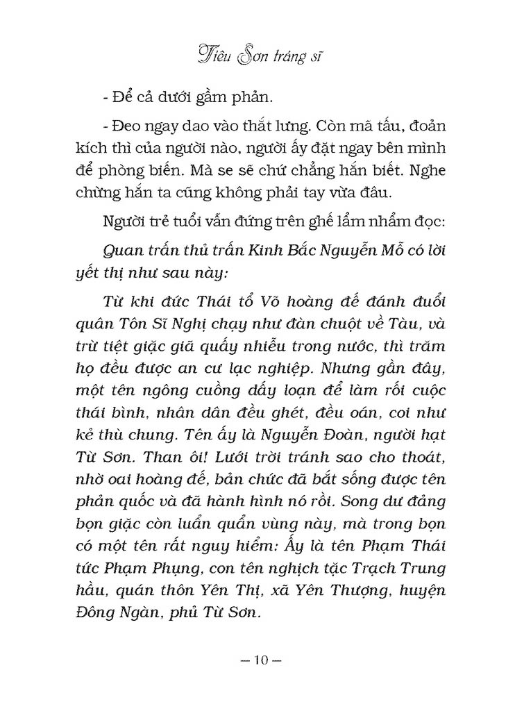 Sách Tiêu Sơn Tráng Sĩ - FAHASA.COM