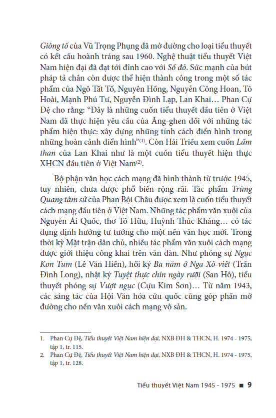 Tiểu Thuyết Việt Nam 1945 -1975 PDF - Tờ Khai Y Tế