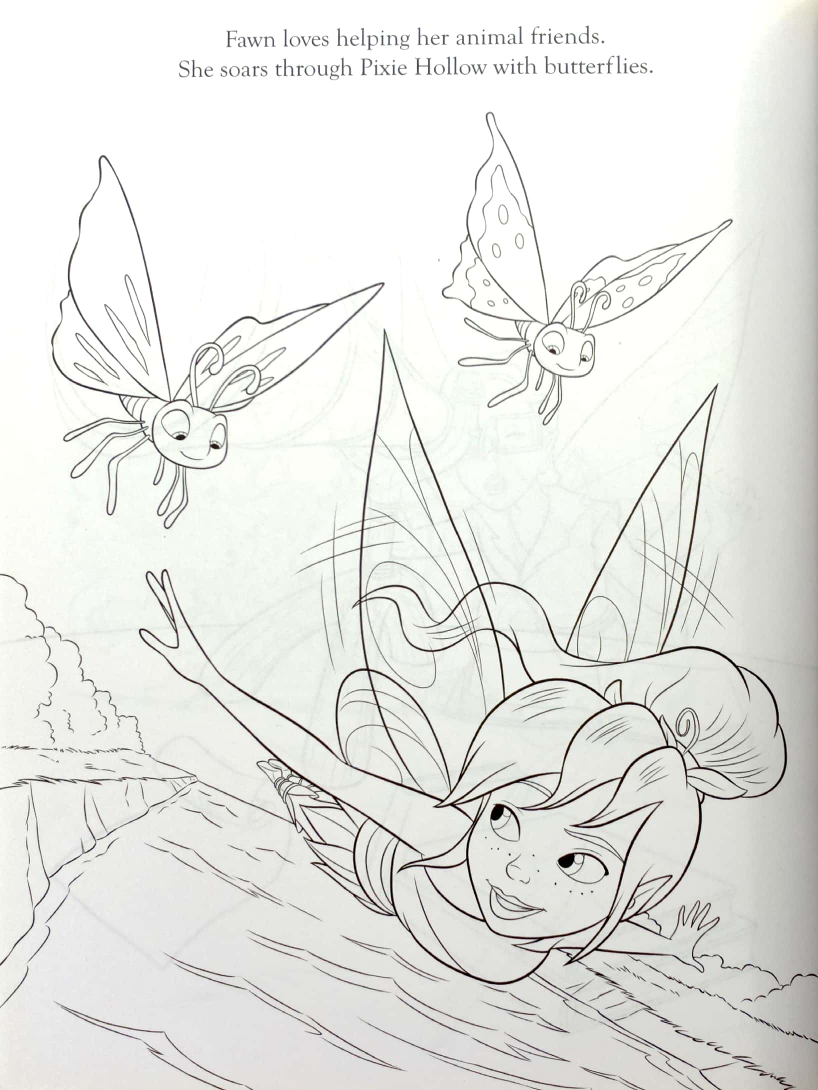 Tinkerbell and the Legend of the Neverbeast : Animal Fun Colouring ...