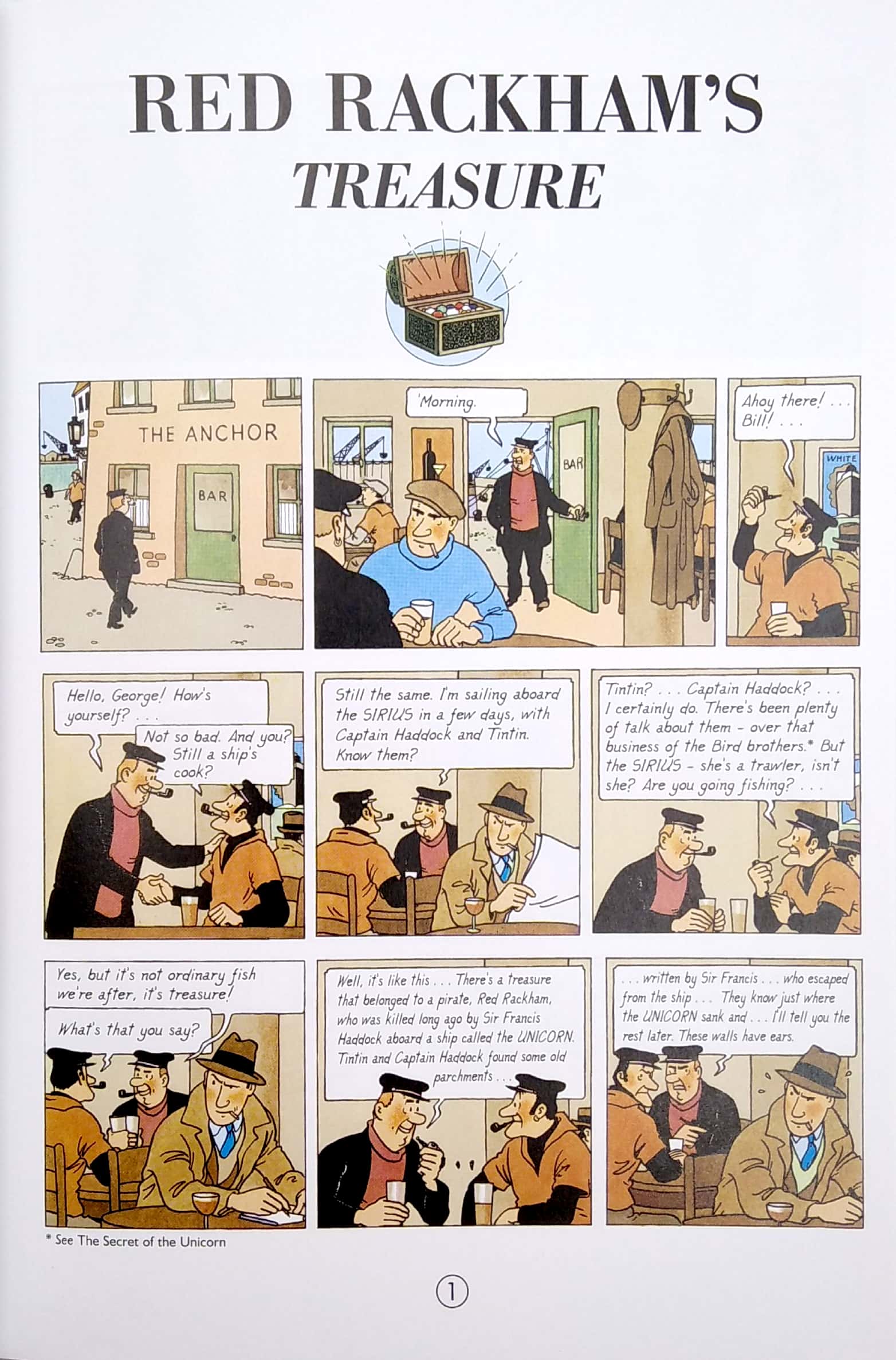 Tintin - Red Rackham's Treasure - FAHASA.COM
