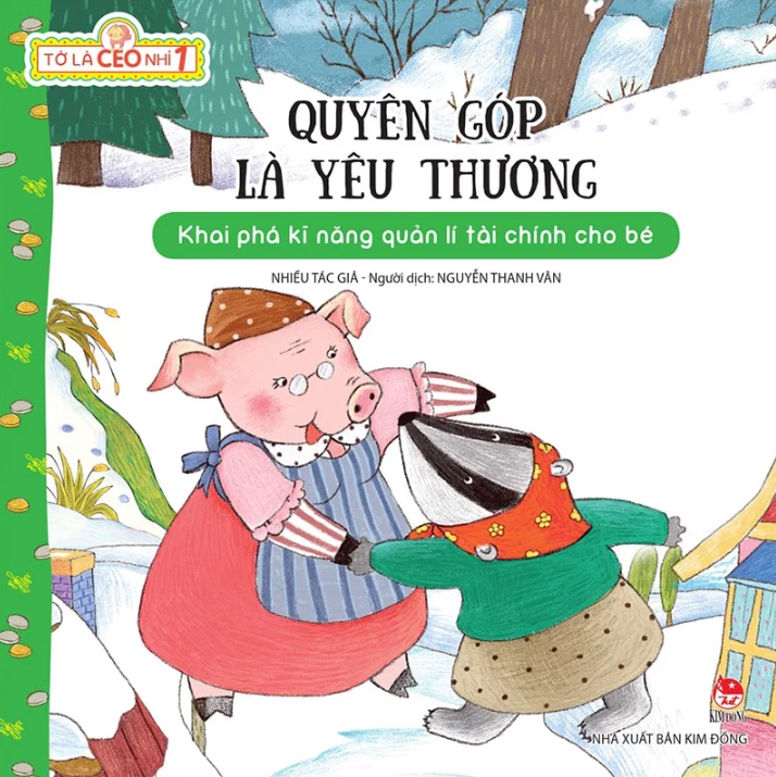 Sách Tớ Là CEO Nhí 1 - Quyên Góp Là Yêu Thương (Tái Bản 2023) - FAHASA.COM