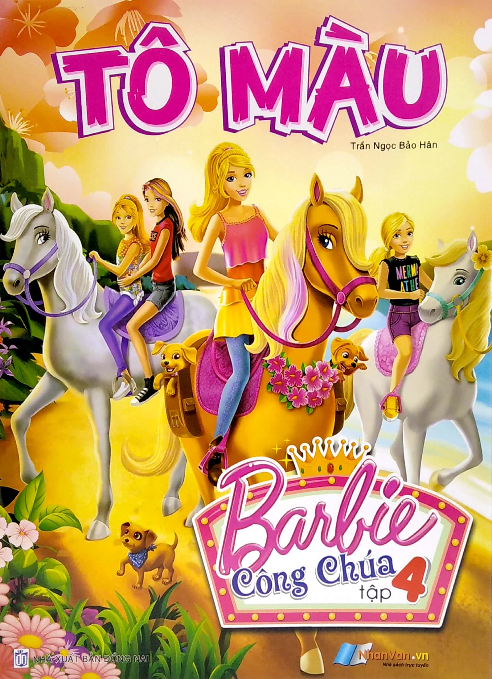 Sách Tô Màu Barbie Công Chúa - Tập 4 - FAHASA.COM