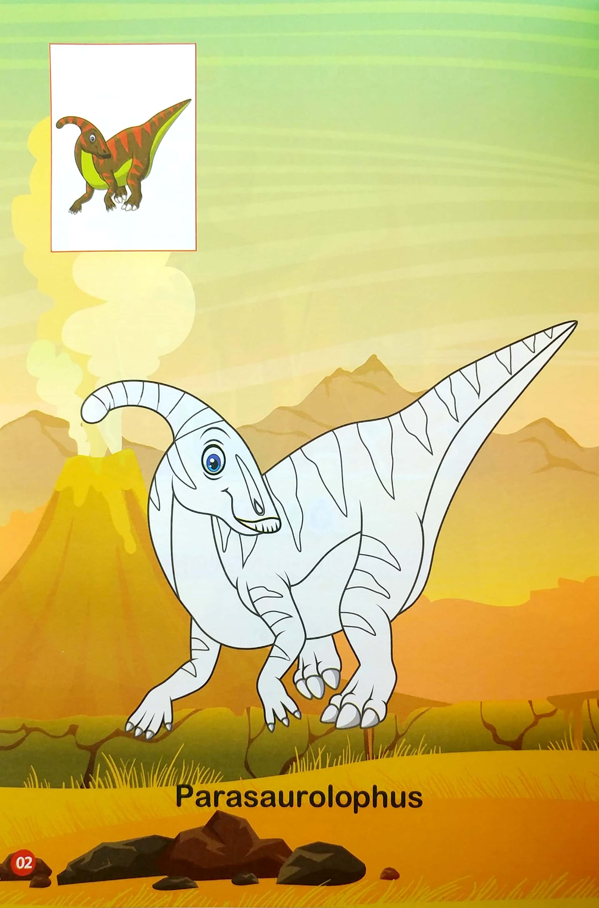 Sách Tô Màu Thế Giới Khủng Long Dinosaurs 1 - FAHASA.COM