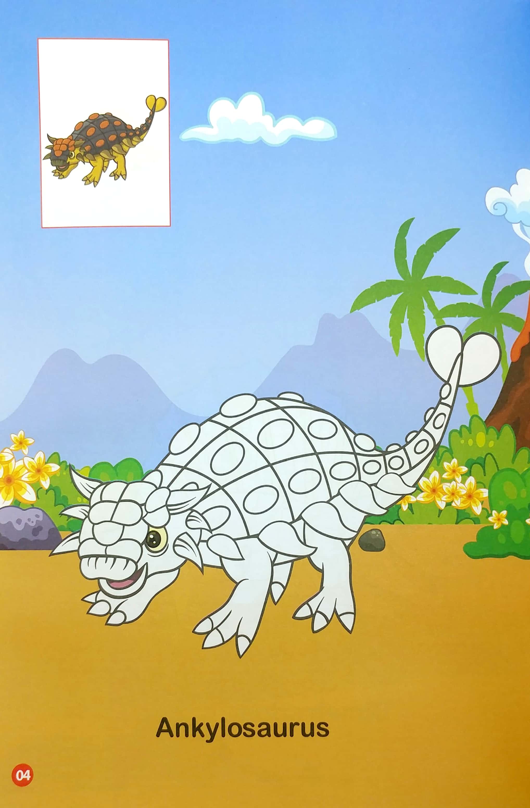 Sách Tô Màu Thế Giới Khủng Long Dinosaurs 1 - FAHASA.COM