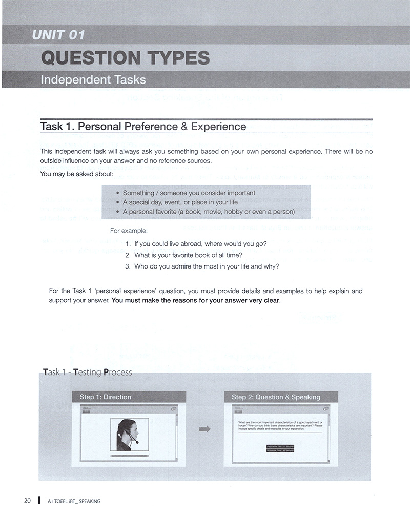 TOEFL IBT - Speaking A1 K CD PDF - YDS.EDU.VN