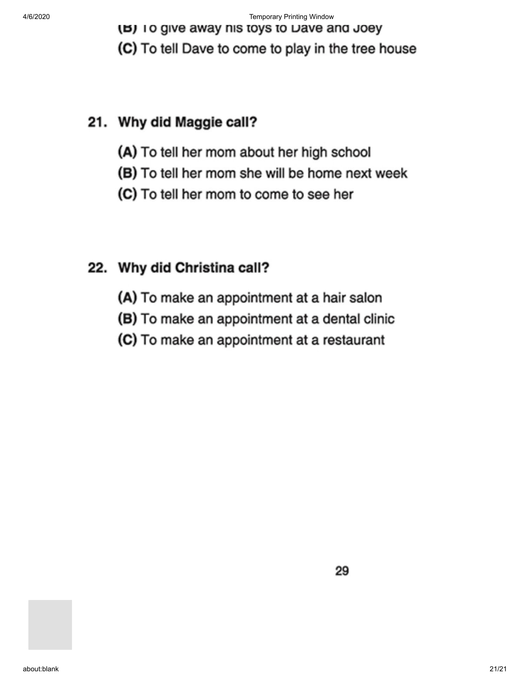 Bộ Toefl Primary Step 2_Practice Tests Cd PDF - YDS.EDU.VN
