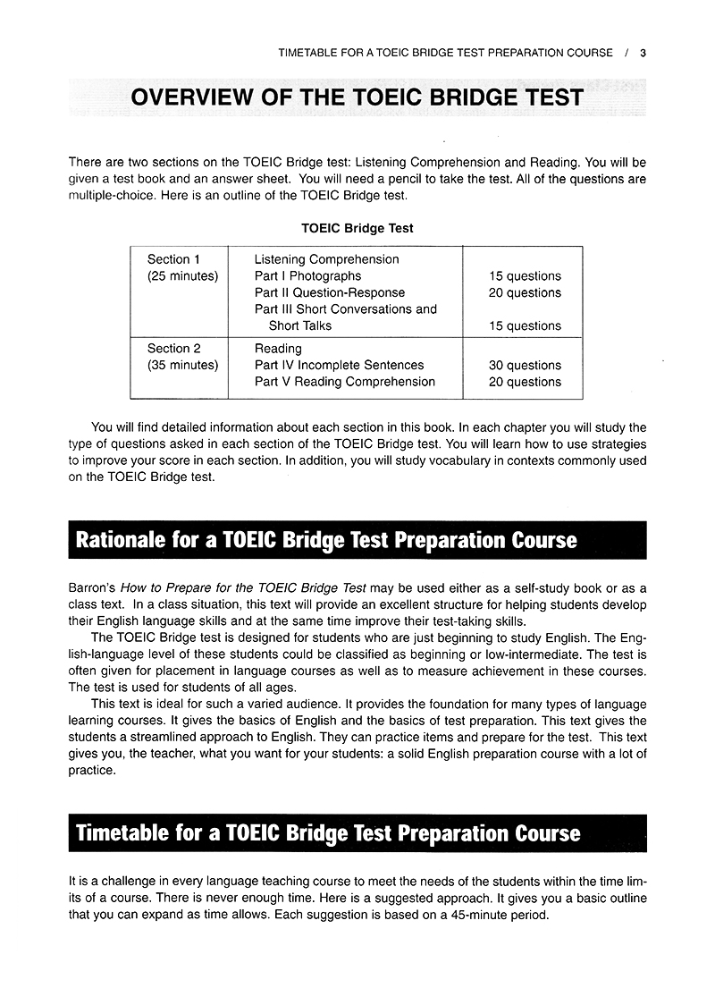 Toeic Bridge Test PDF - YDS.EDU.VN