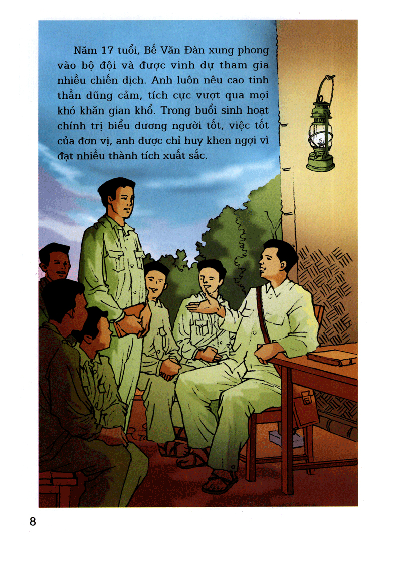 Sách Truyện Tranh Lịch Sử: Bế Văn Đàn - Người Chiến Sĩ Lấy Thân M ...