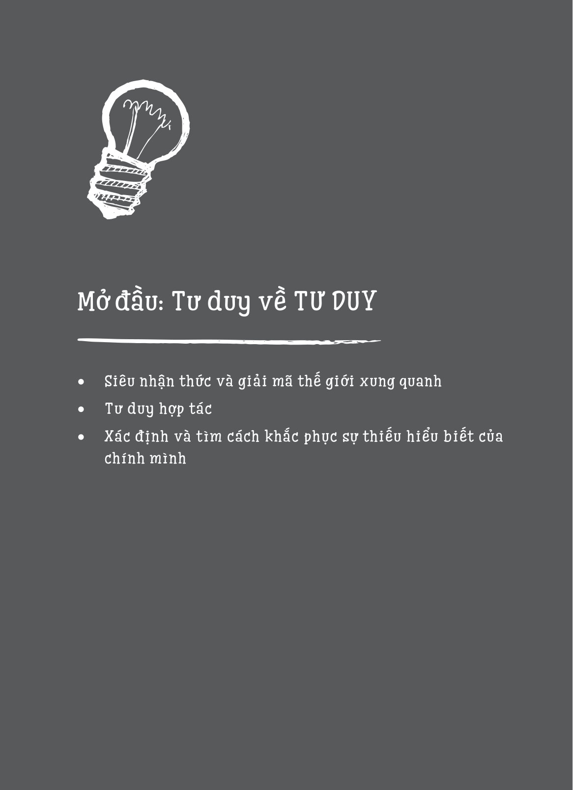 Tư Duy Về Tư Duy PDF - YDS.EDU.VN