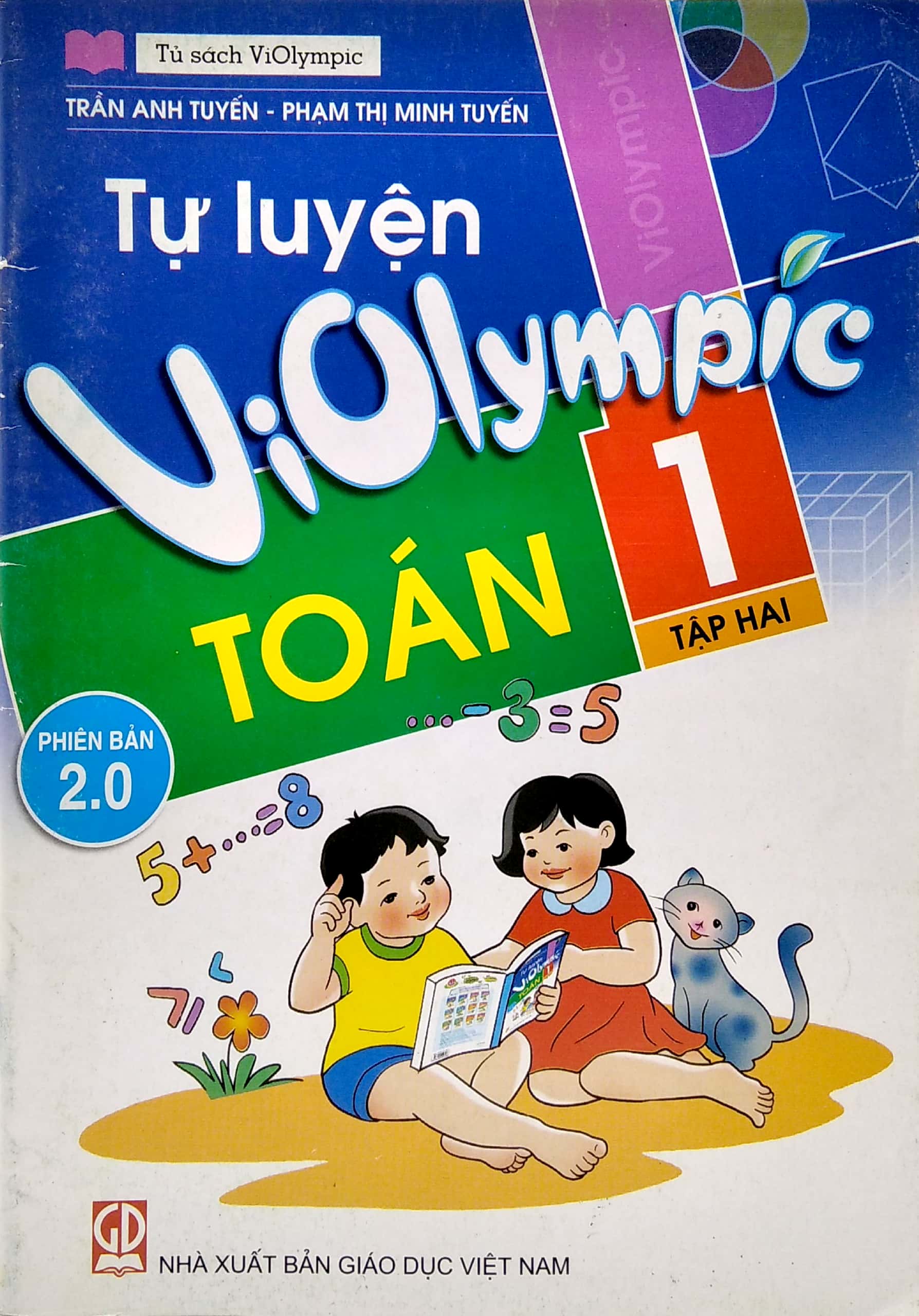 Sách Tự Luyện Violympic Toán Lớp 1 - Tập 2 (Phiên Bản 2.0) - FAHASA.COM