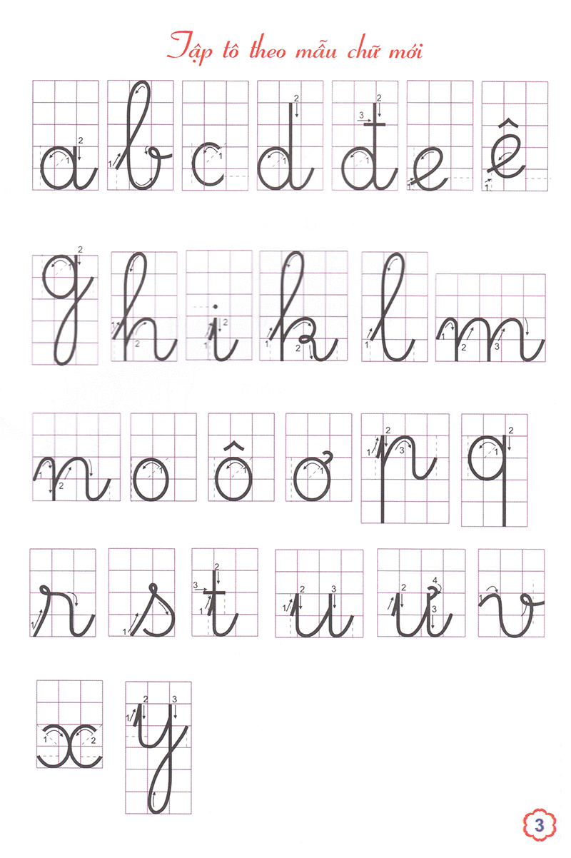 Mẫu chữ viết Mẫu chữ e viết thường Dành cho trẻ em