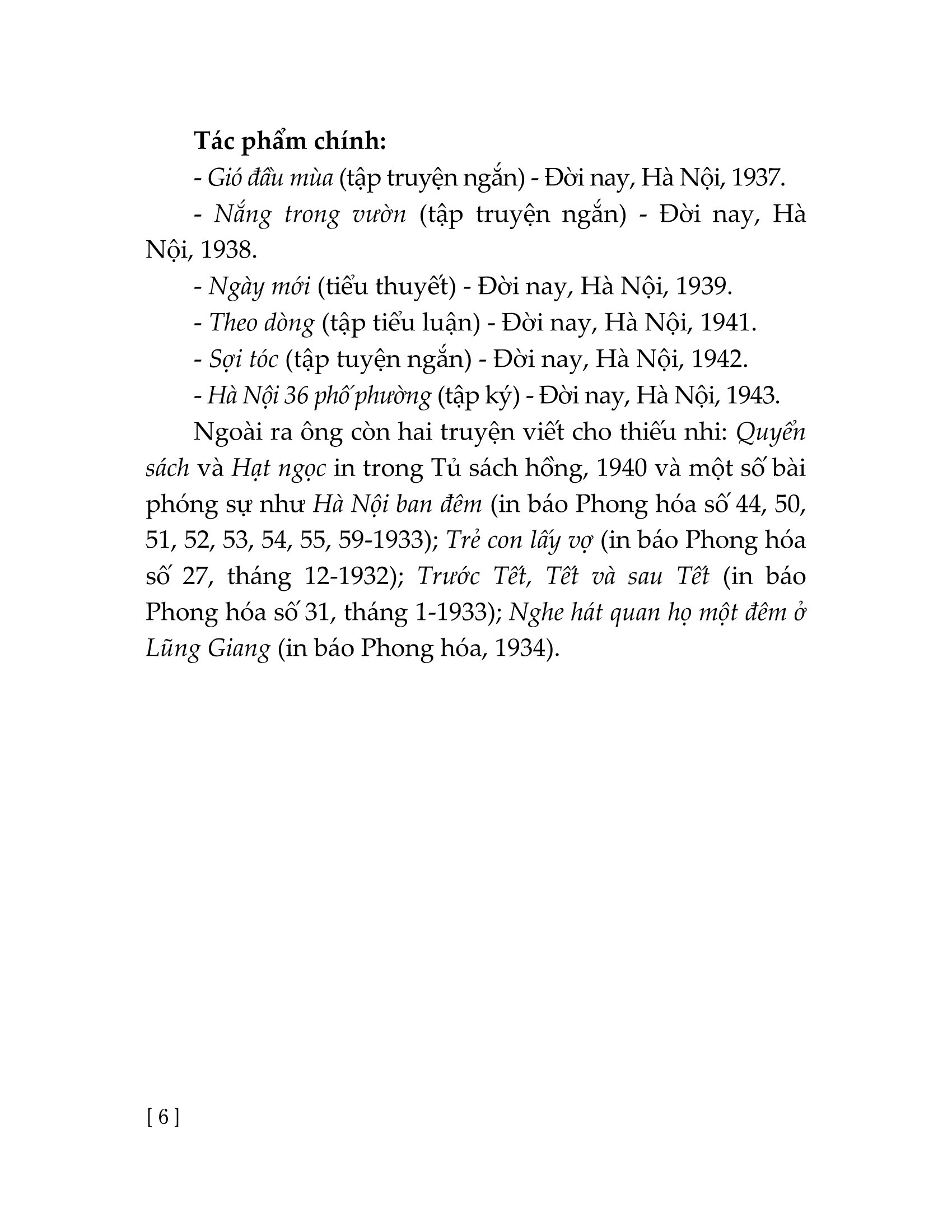 Tuyển Tập Thạch Lam PDF - YDS.EDU.VN