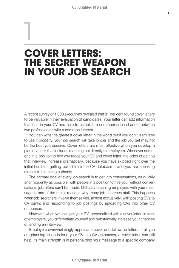 Ultimate Cover Letters: Master the Art of Writing the Perfect Cover ...
