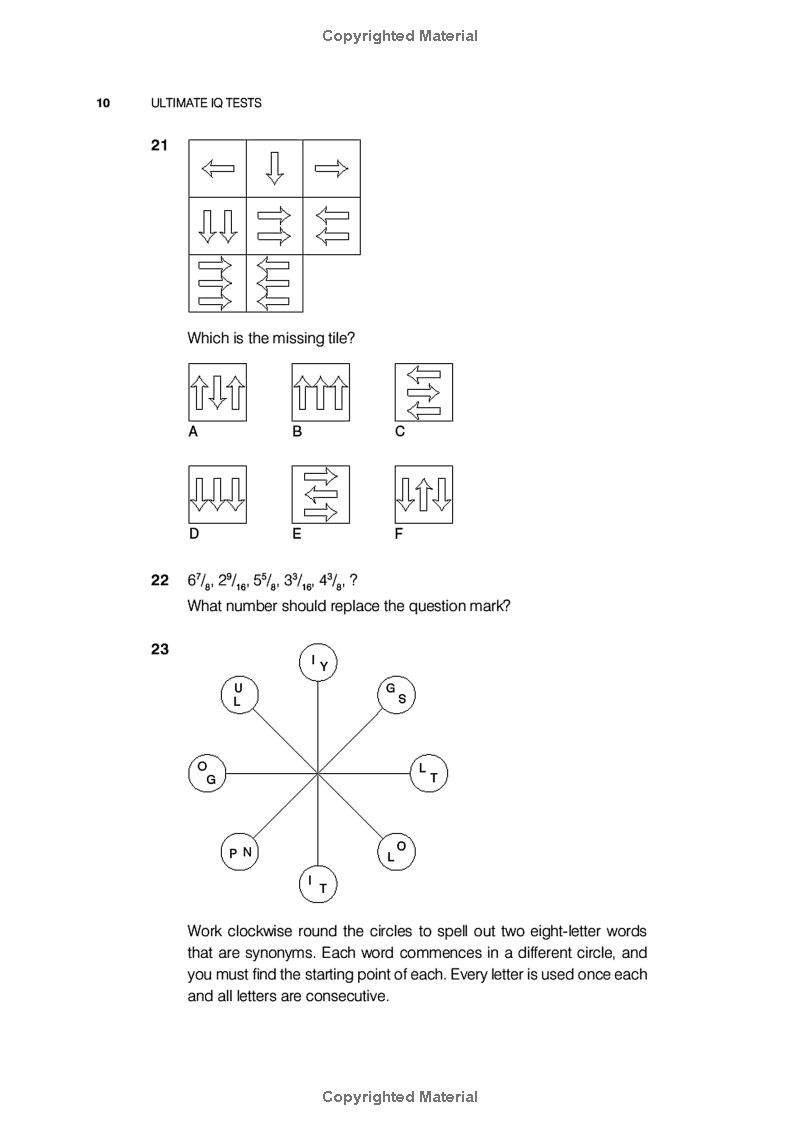 Ultimate IQ Tests: 1000 Practice Test Questions To Boost Your ...