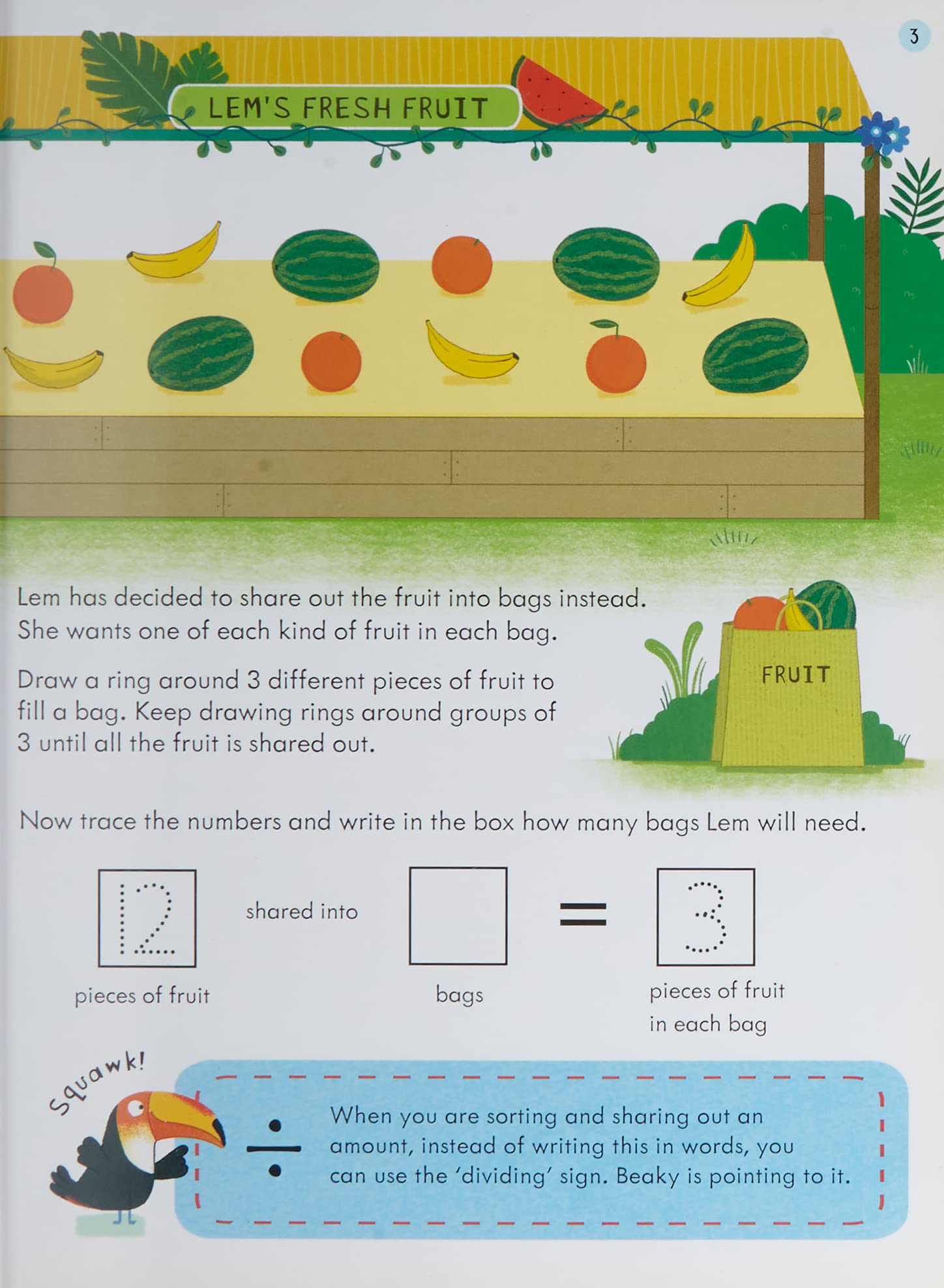 Usborne Key Skills: Wipe-Clean: Dividing 6-7