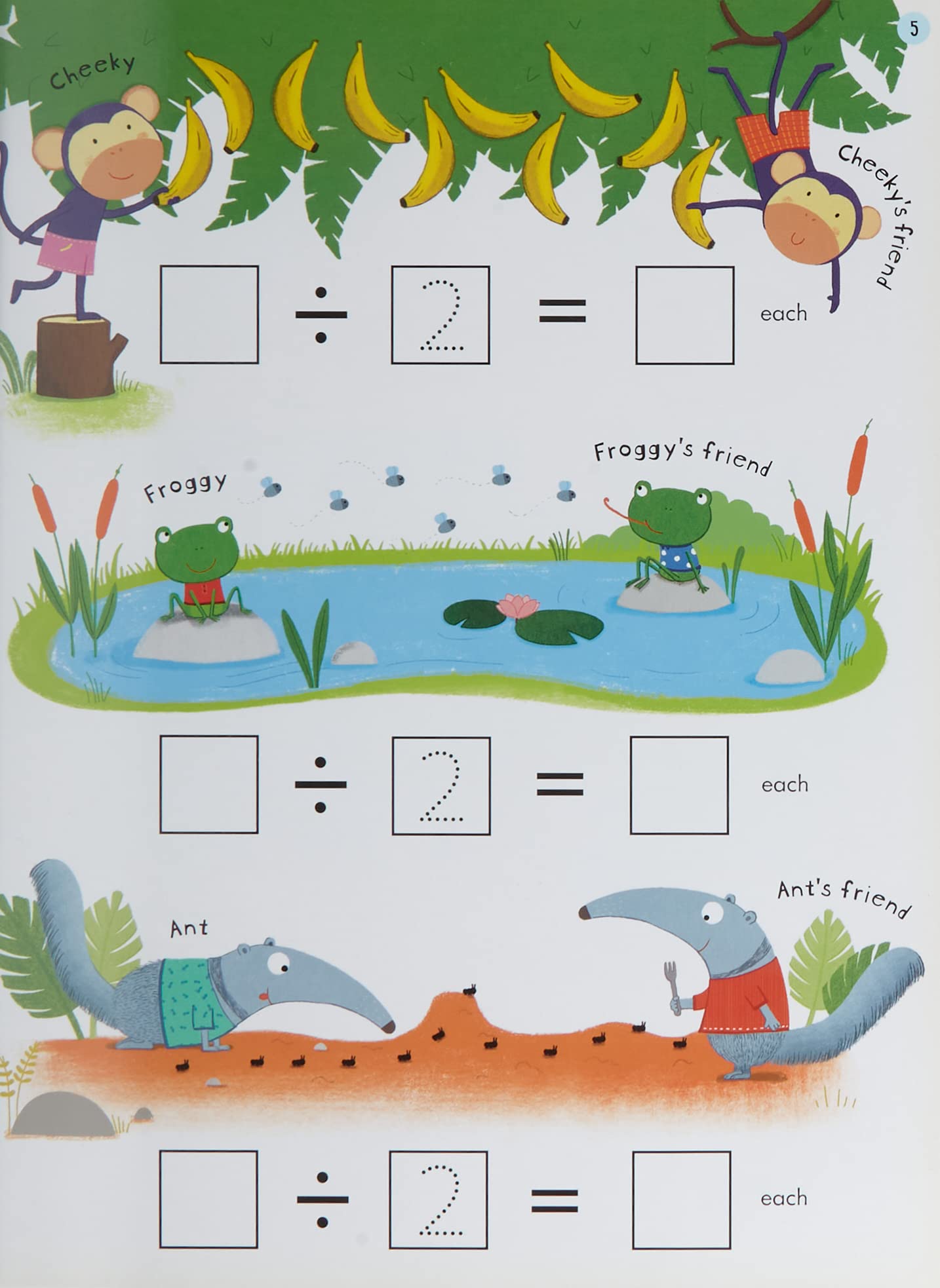 Usborne Key Skills: Wipe-Clean: Dividing 6-7