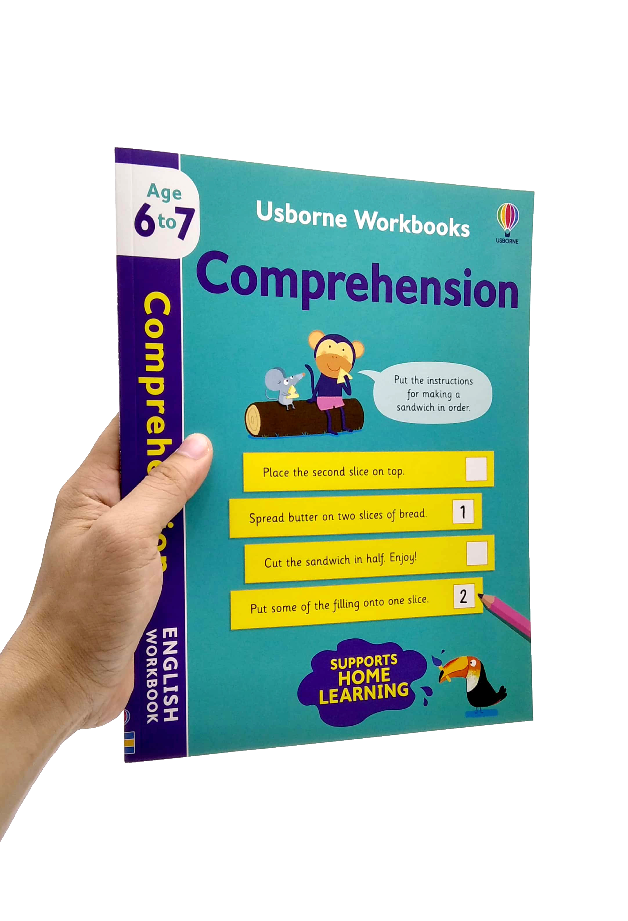 Usborne Workbooks Comprehension 6-7 - FAHASA.COM