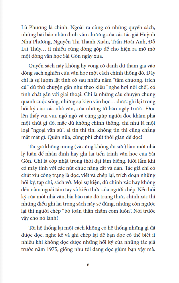 Văn Học Sài Gòn 1954-1975 - Những Chuyện Bên Lề PDF - Reds