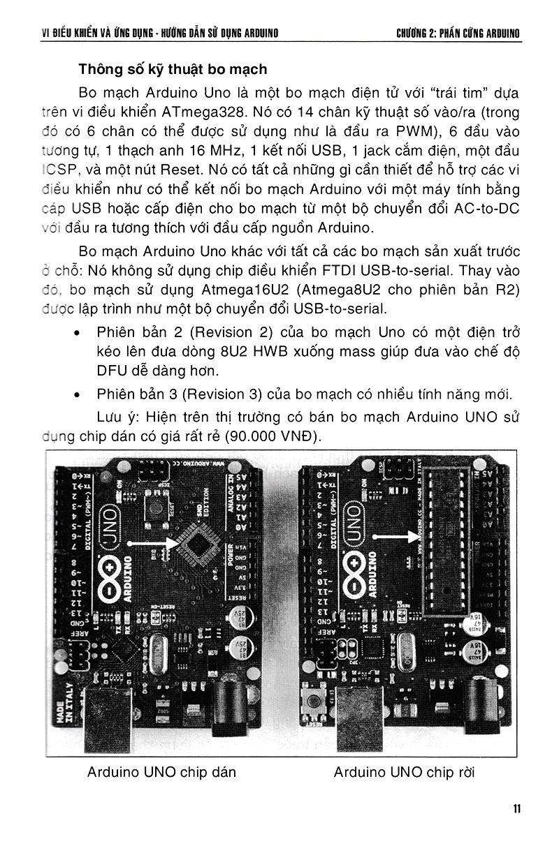 Vi Điều Khiển Và Ứng Dụng - Hướng Dẫn Sử Dụng Arduino PDF - YDS.EDU.VN