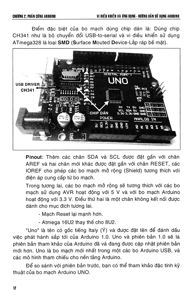 Vi Điều Khiển Và Ứng Dụng - Hướng Dẫn Sử Dụng Arduino PDF - YDS.EDU.VN