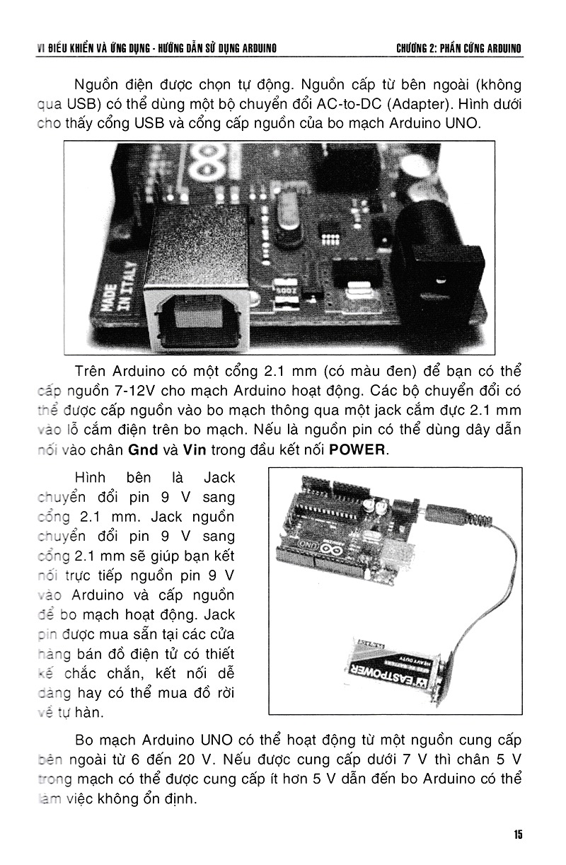 Vi Điều Khiển Và Ứng Dụng - Hướng Dẫn Sử Dụng Arduino PDF - YDS.EDU.VN