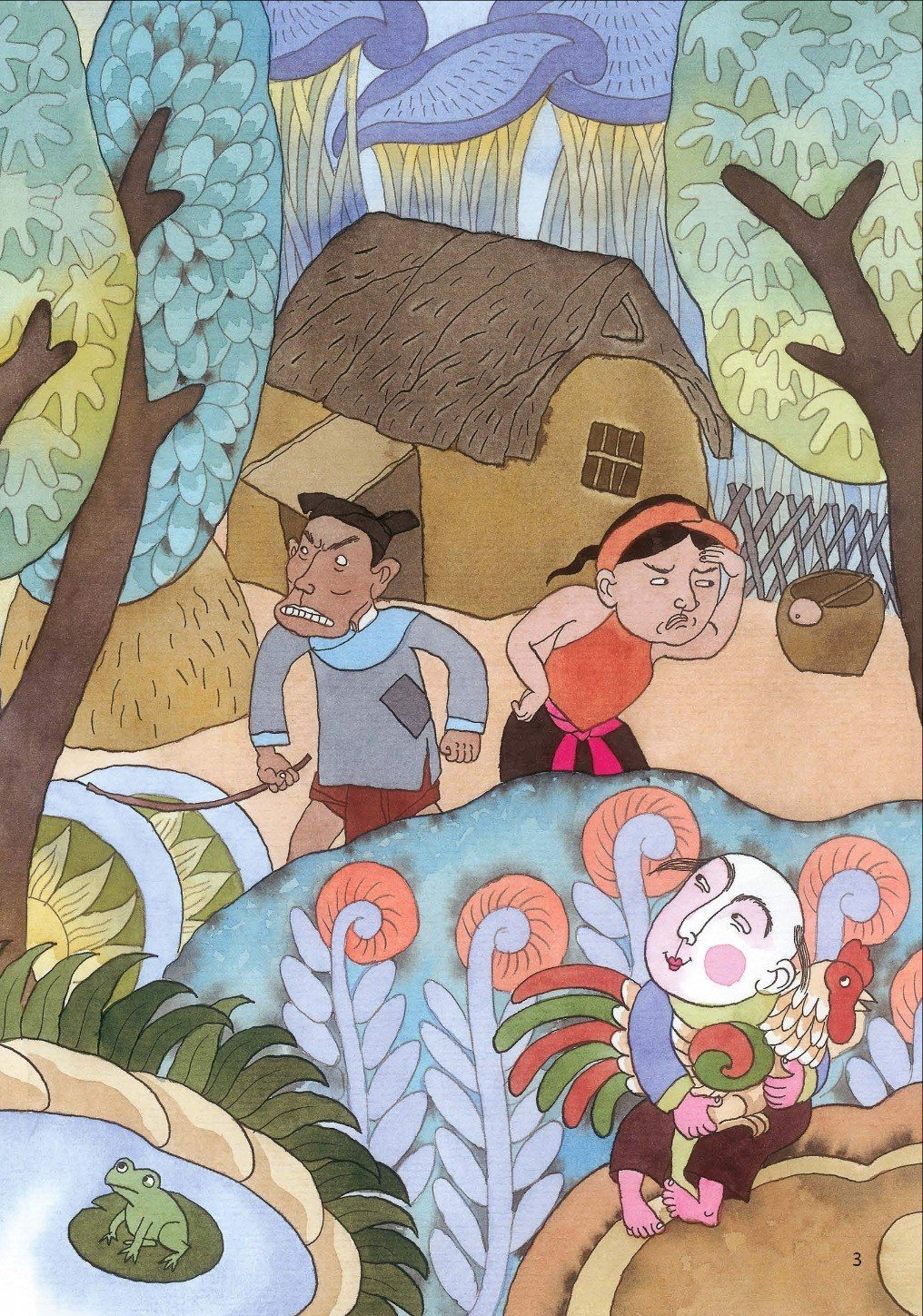 Sách Vietnamese Folklore - The Story Of A Man In The Moon - Sự Tích Chú ...