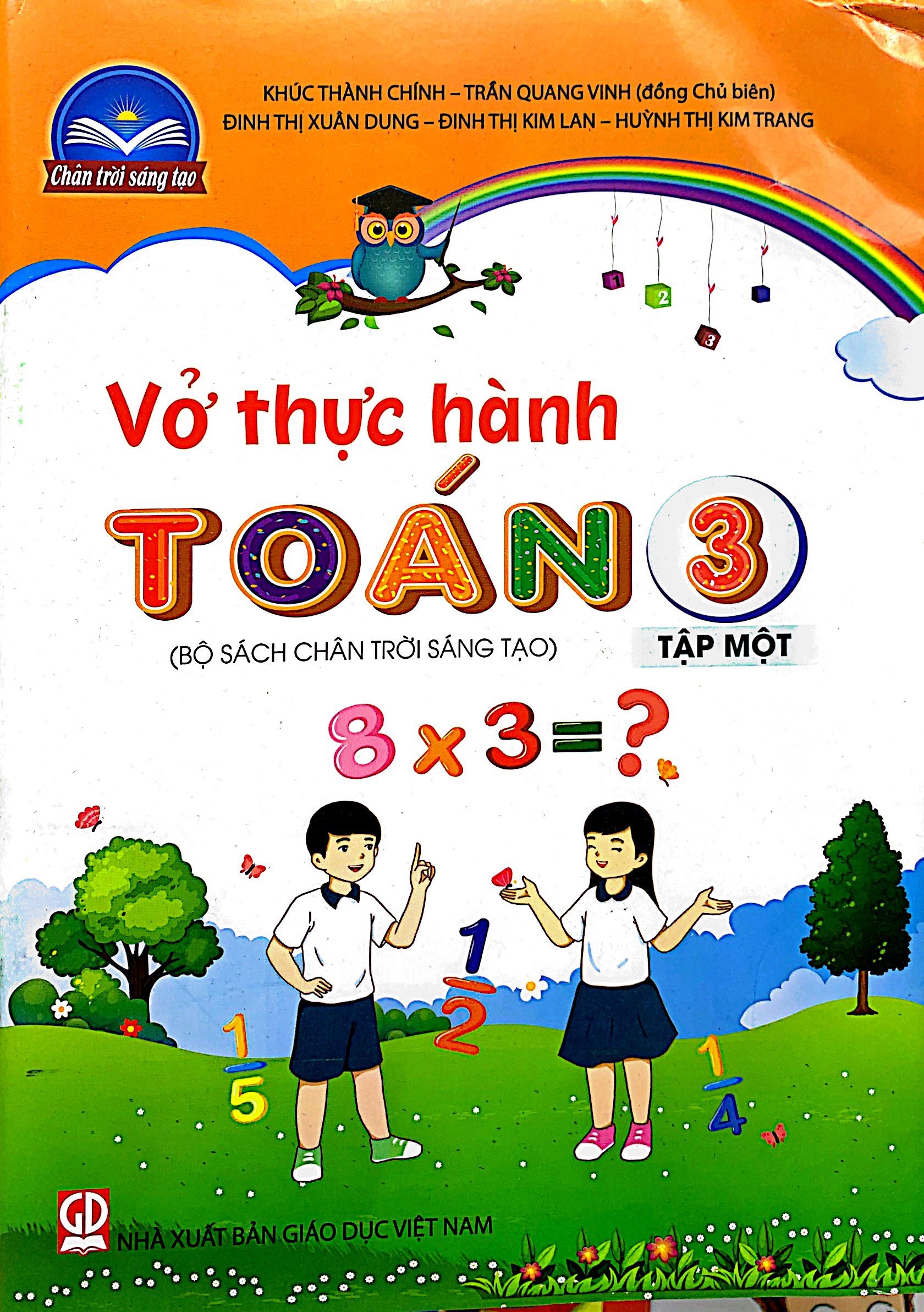 Sách Vở Thực Hành Toán 3 - Tập 1 (Theo Bộ SGK Chân Trời Sáng Tạo) (202 - FAHASA.COM