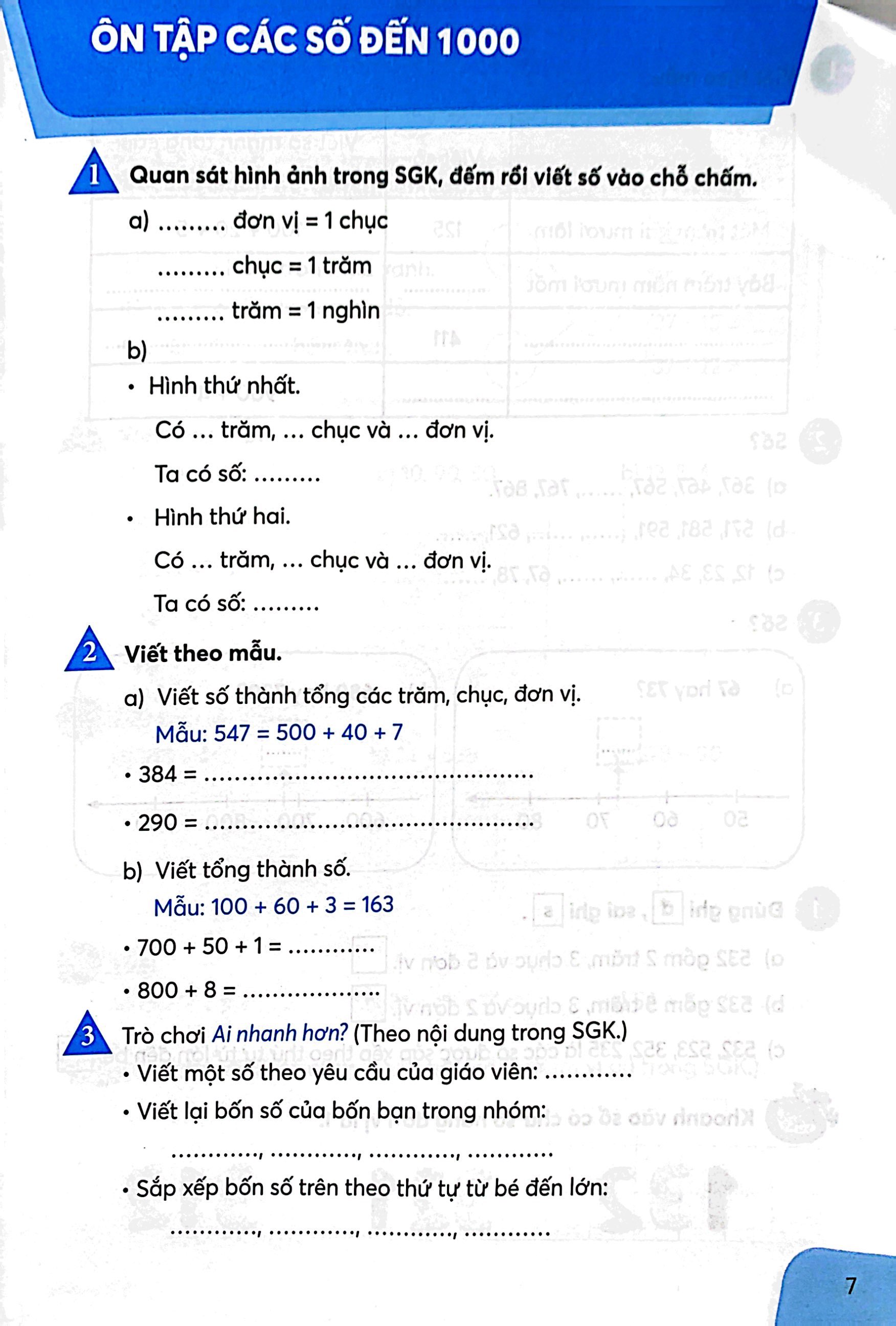 Sách Vở Thực Hành Toán 3 - Tập 1 (Theo Bộ SGK Chân Trời Sáng Tạo) (202 - FAHASA.COM