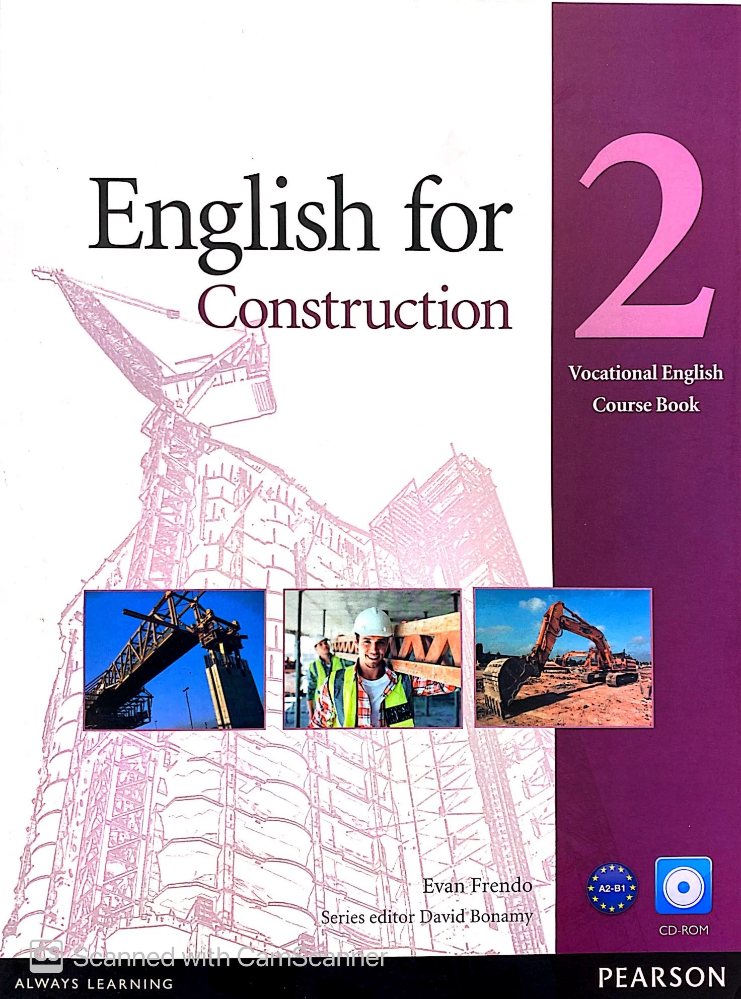Vocational English: English For Construction Level 2 Coursebook And Cd ...